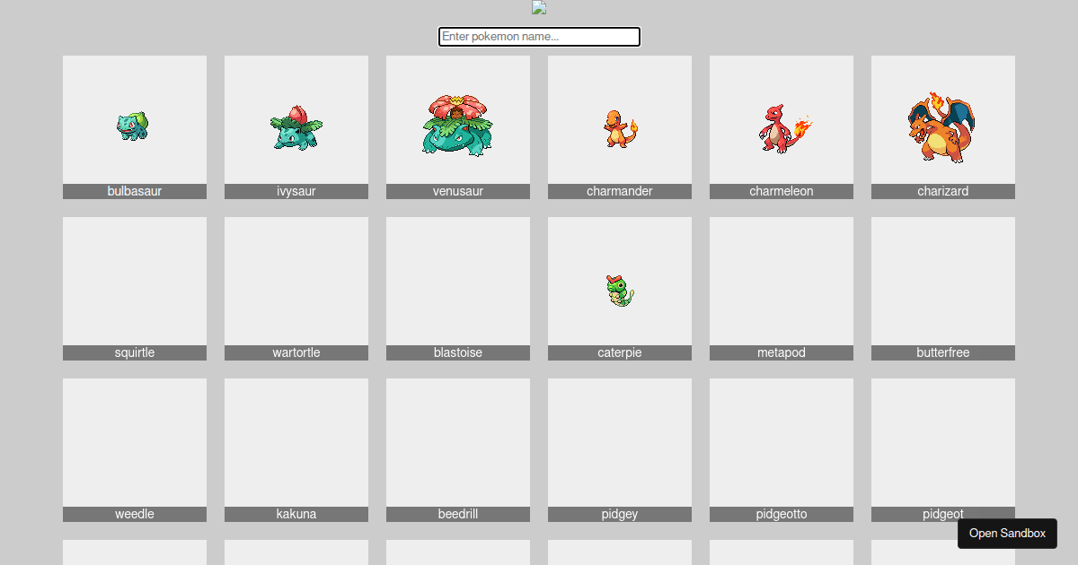 pokedex-redux-toolkit (forked) - Codesandbox