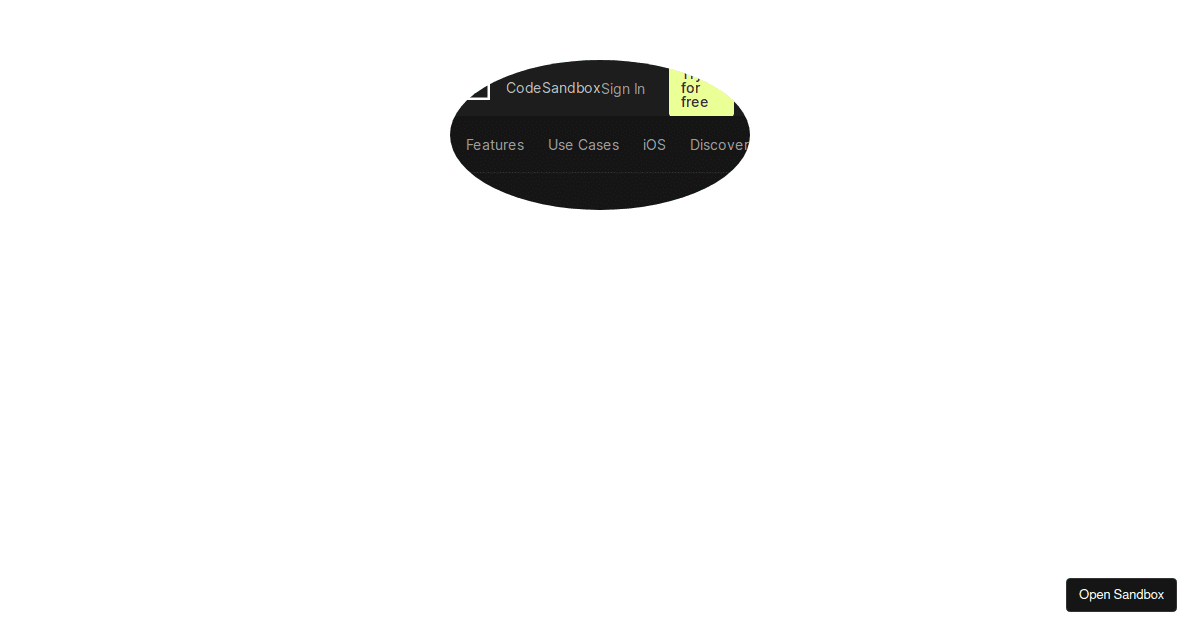 Vue Template Forked Codesandbox