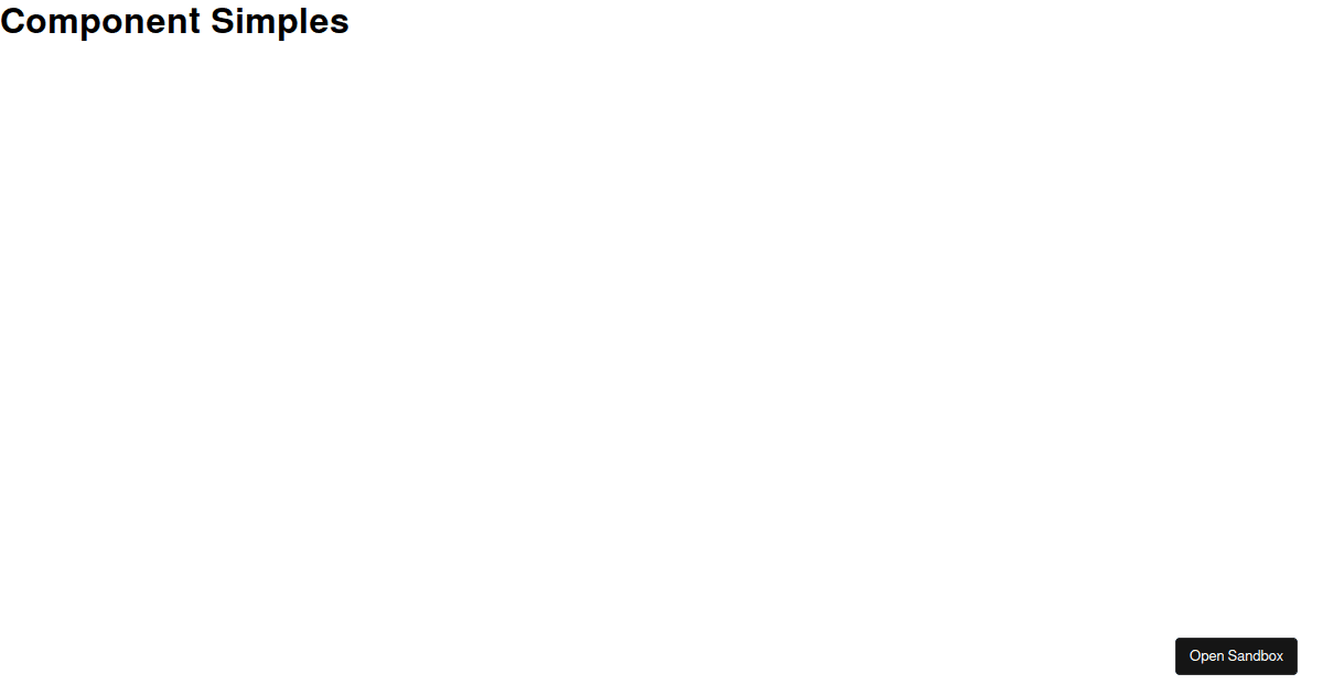 Components Stateful/StateLess - Codesandbox