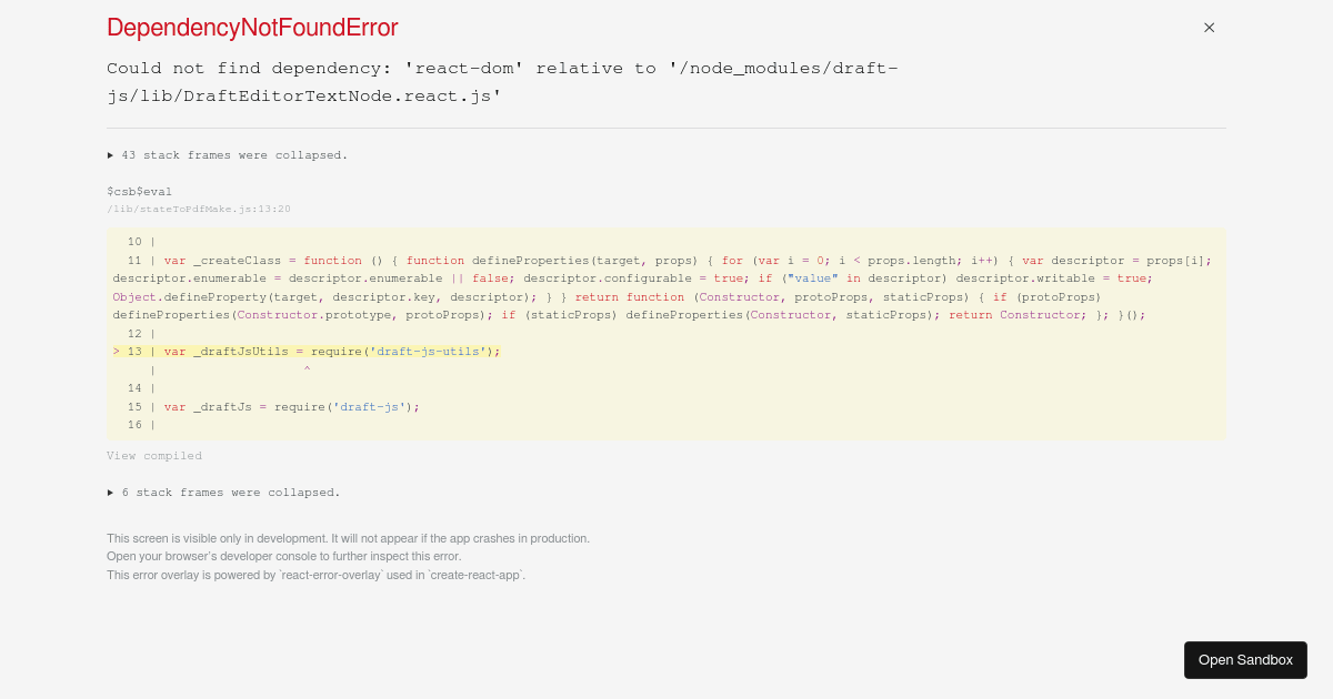 draft-js-export-pdfmake - Codesandbox