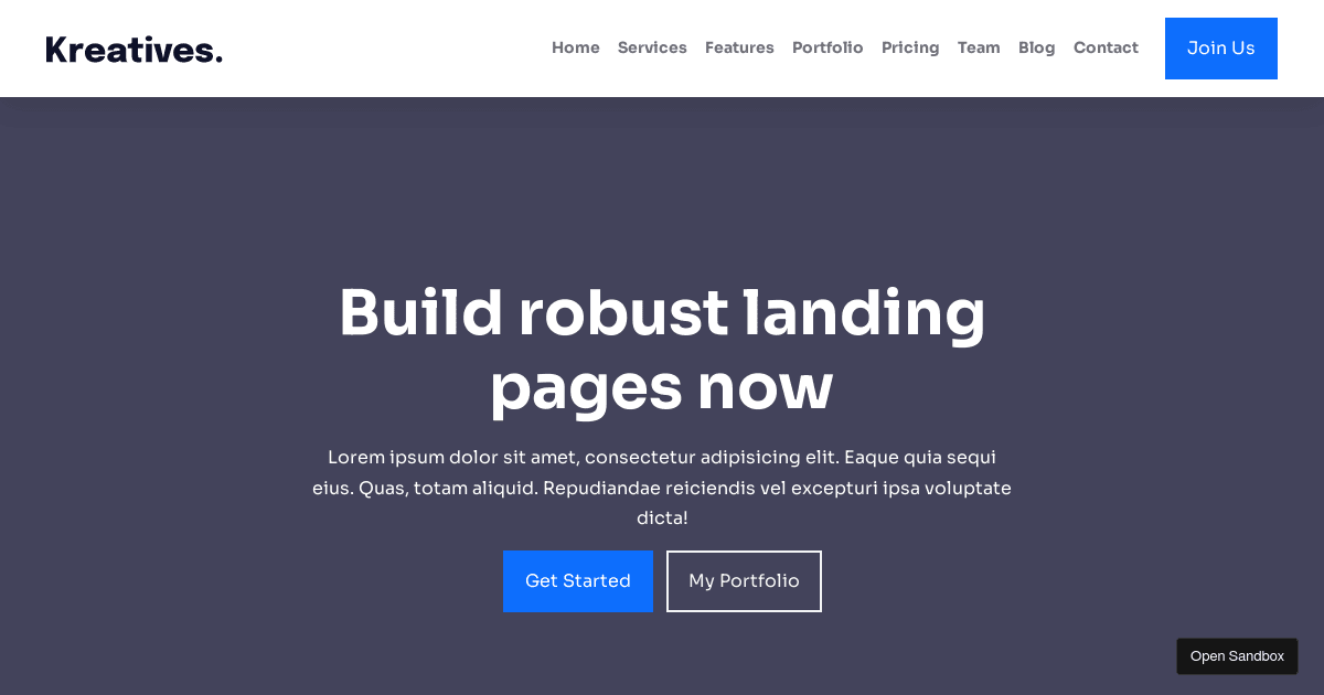SA7MAN/Kreatives - Codesandbox
