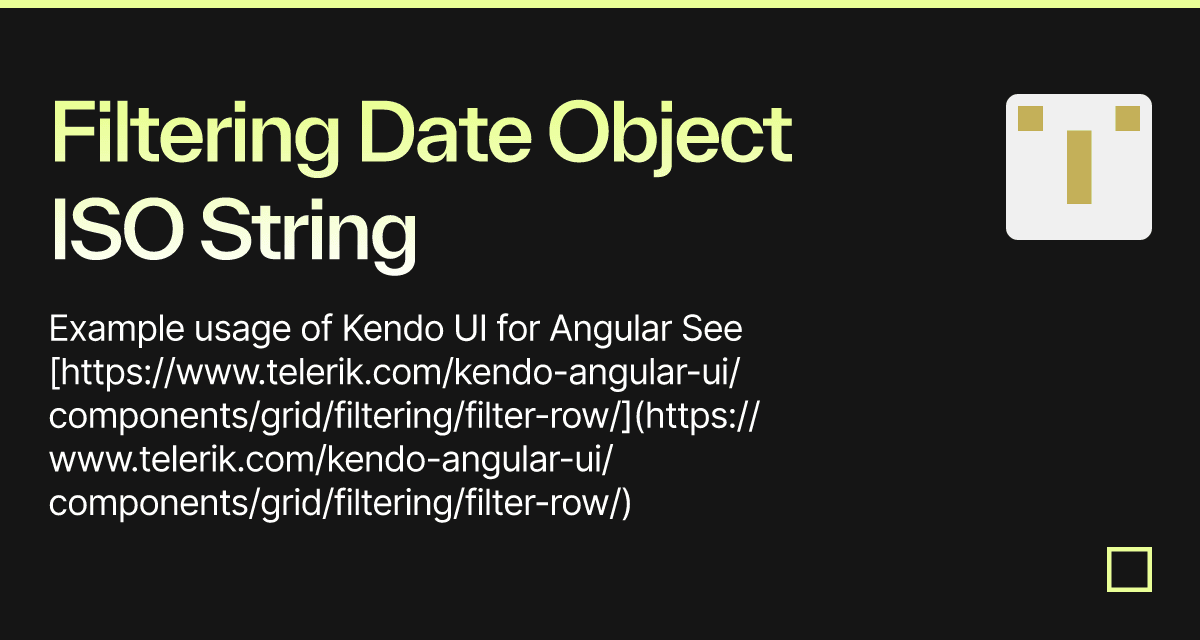 Date Object ISO String - Codesandbox Date Object ISO String - Codesandbox