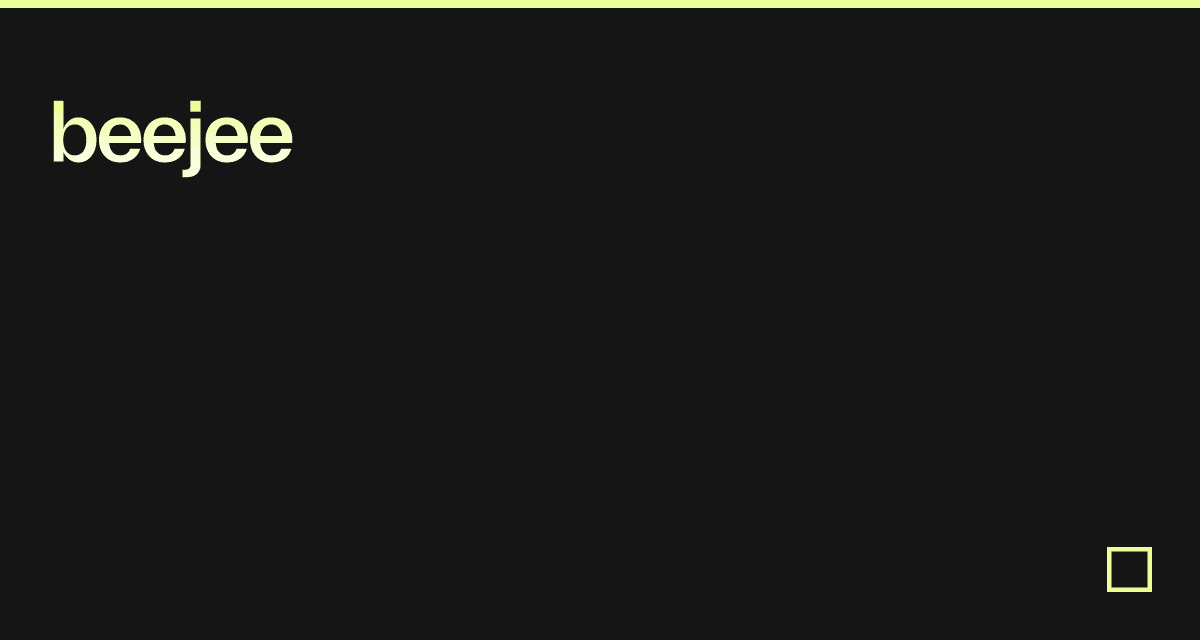 beejee - Codesandbox