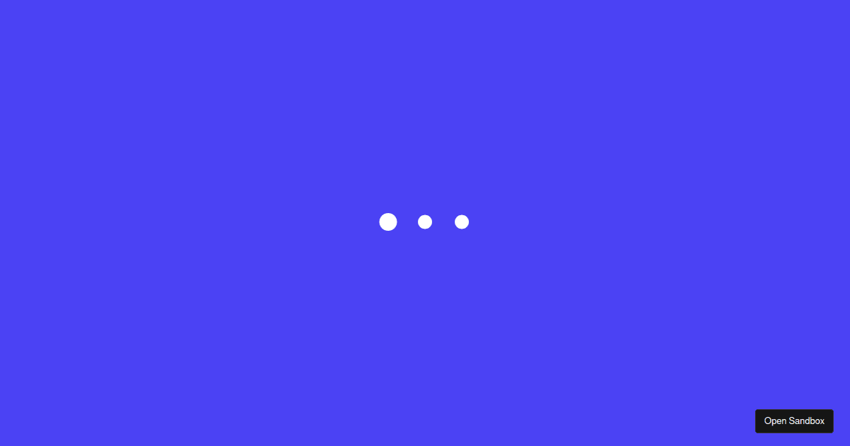 Dot Navigation - Codesandbox