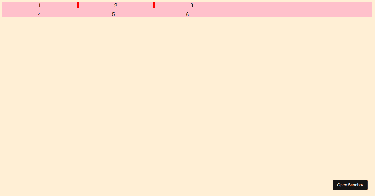 React Column Resizer Forked Codesandbox