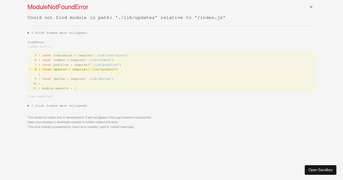 clever-fog-12jxh1 - Codesandbox