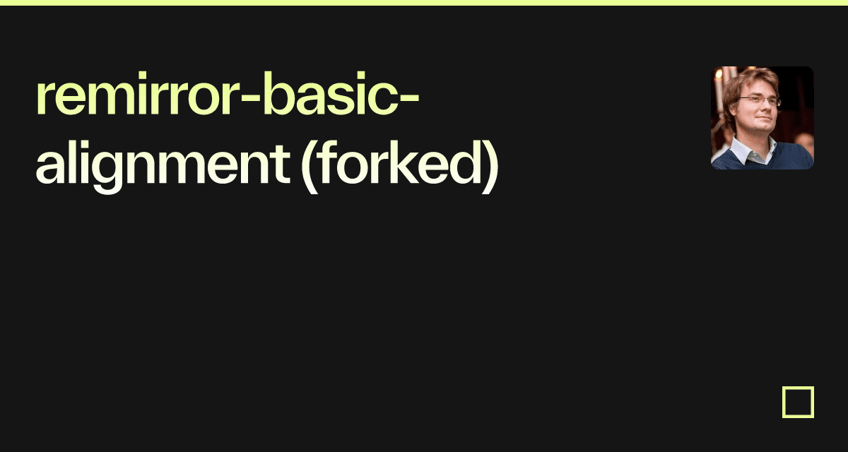 remirror-basic-alignment (forked) - Codesandbox