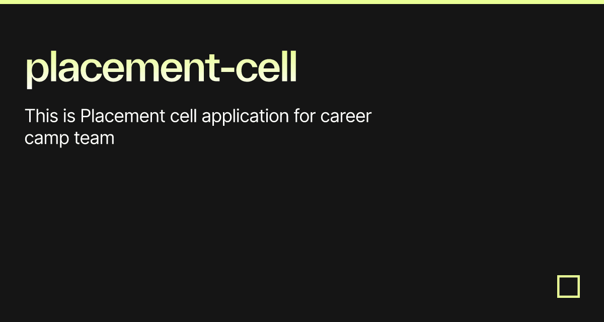 placement-cell - Codesandbox