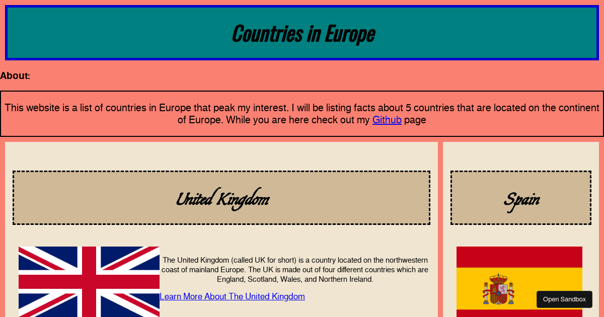 final-project-countries-in-europe - Codesandbox