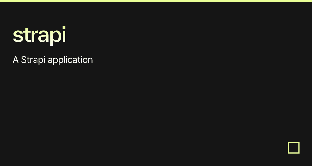 strapi - Codesandbox