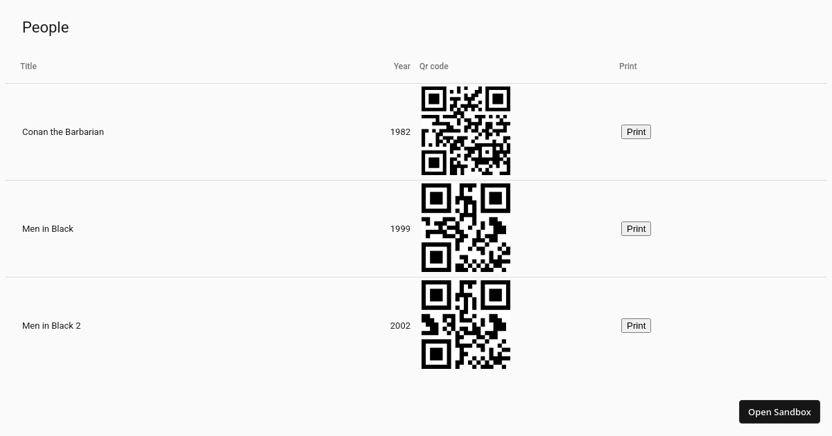 React Data Table Sandbox (forked) - Codesandbox
