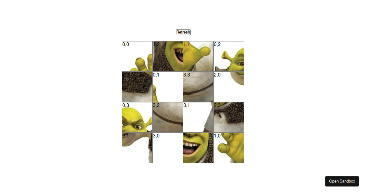 react-image-puzzle - Codesandbox