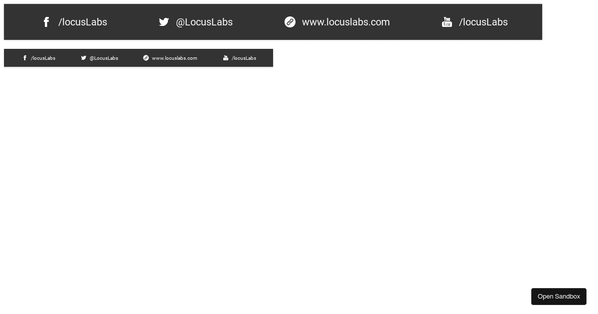 mod-footer - Codesandbox