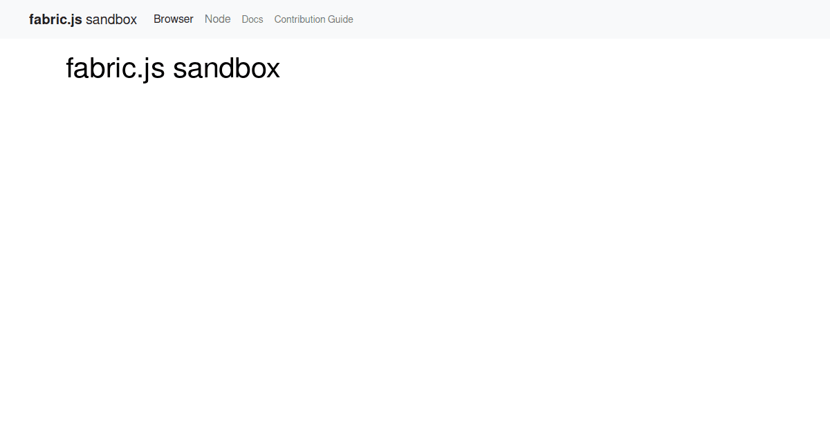 Fabric Nextjs Codesandbox