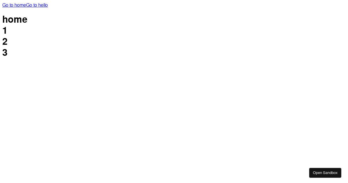 Vue Template - Codesandbox