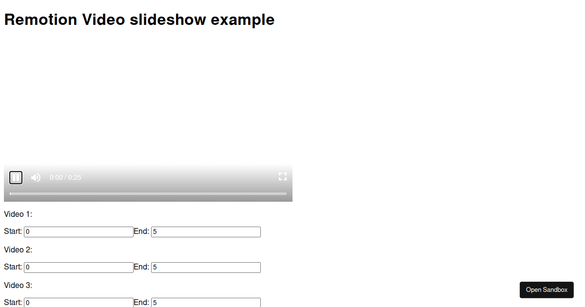 remotion-player-slideshow (forked) - Codesandbox