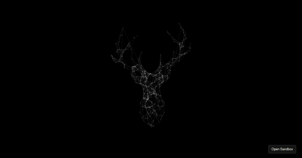 react-particles-js Polygon mask (forked) - Codesandbox