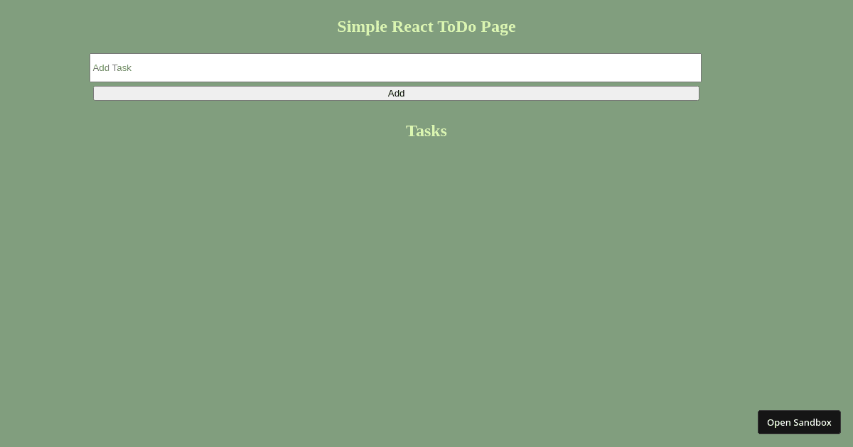 todo-react-sandbox-odin - Codesandbox