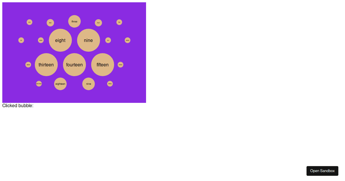 bubble-UI - Codesandbox