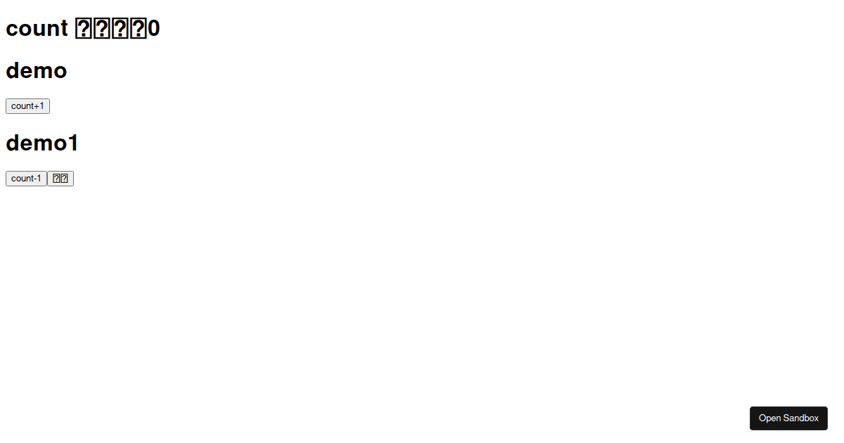 react-redux+dva-core - Codesandbox