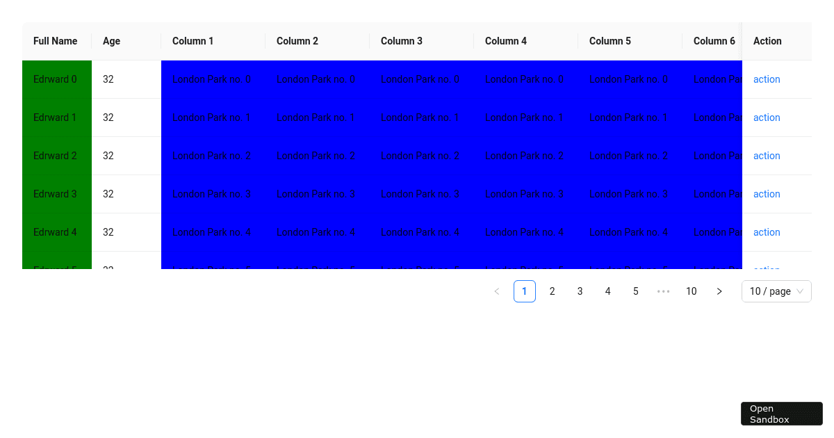 Fixed Columns And Header Antd503 Forked Codesandbox