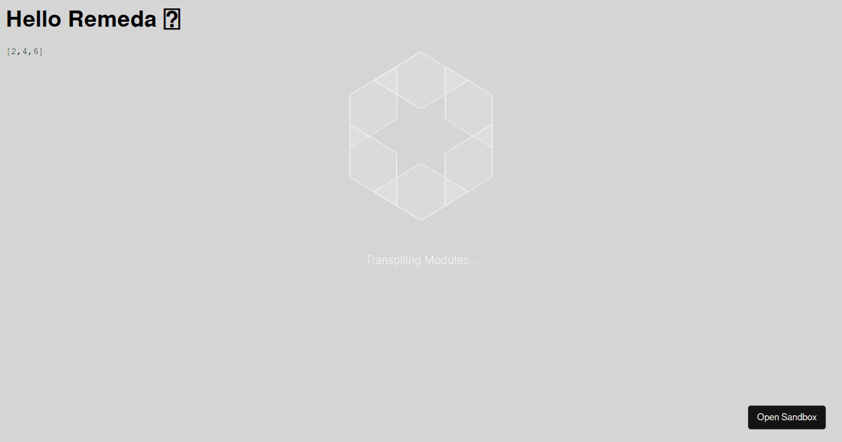 remeda-example-vanilla - Codesandbox