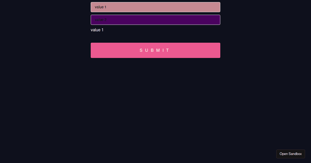React Hook Form - useWatch example - Codesandbox