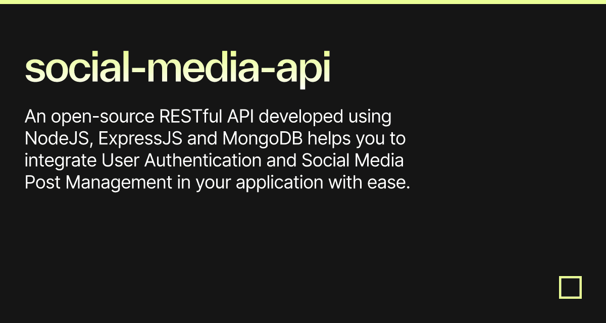 social-media-api - Codesandbox