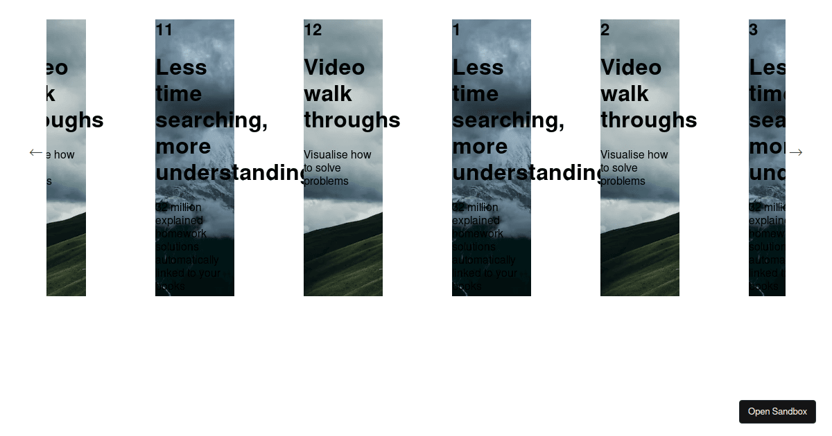 react-slick - Codesandbox