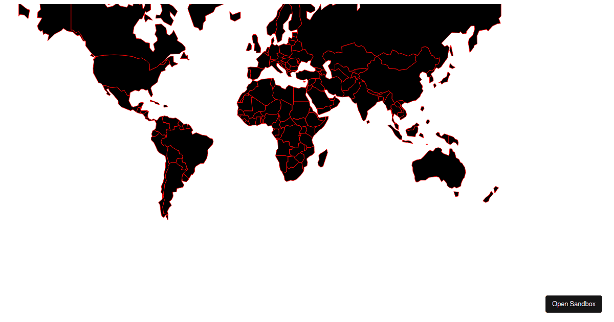 react d3 geojson map - Codesandbox