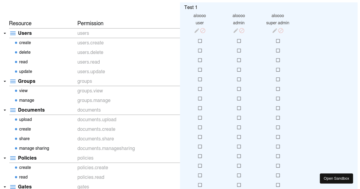 react-rbac-ui-sample (forked) - Codesandbox