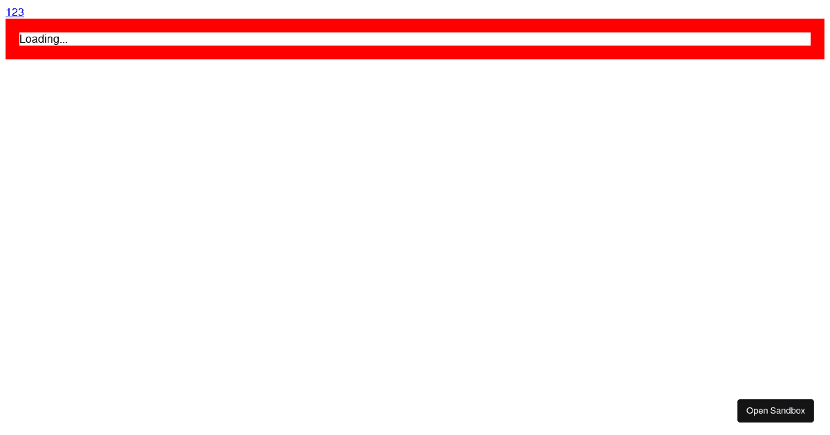 Suspense timeout example (forked) - Codesandbox