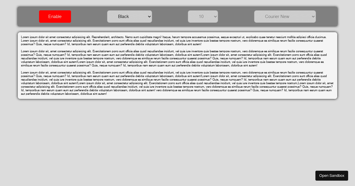 paragraph-theme - Codesandbox