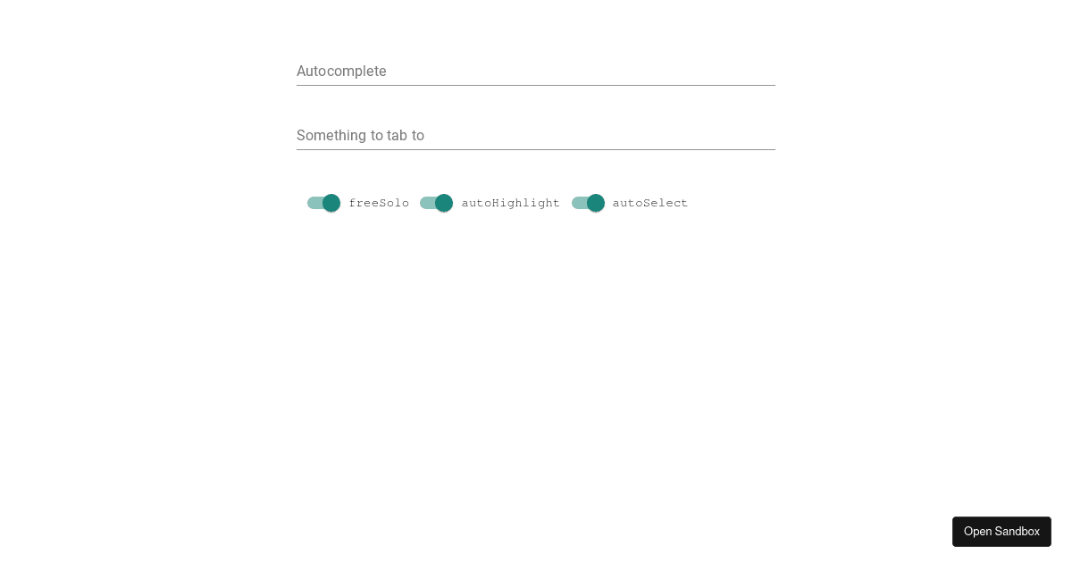 Create React App Codesandbox