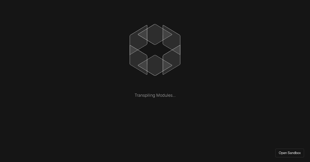 Create React App With Typescript Codesandbox