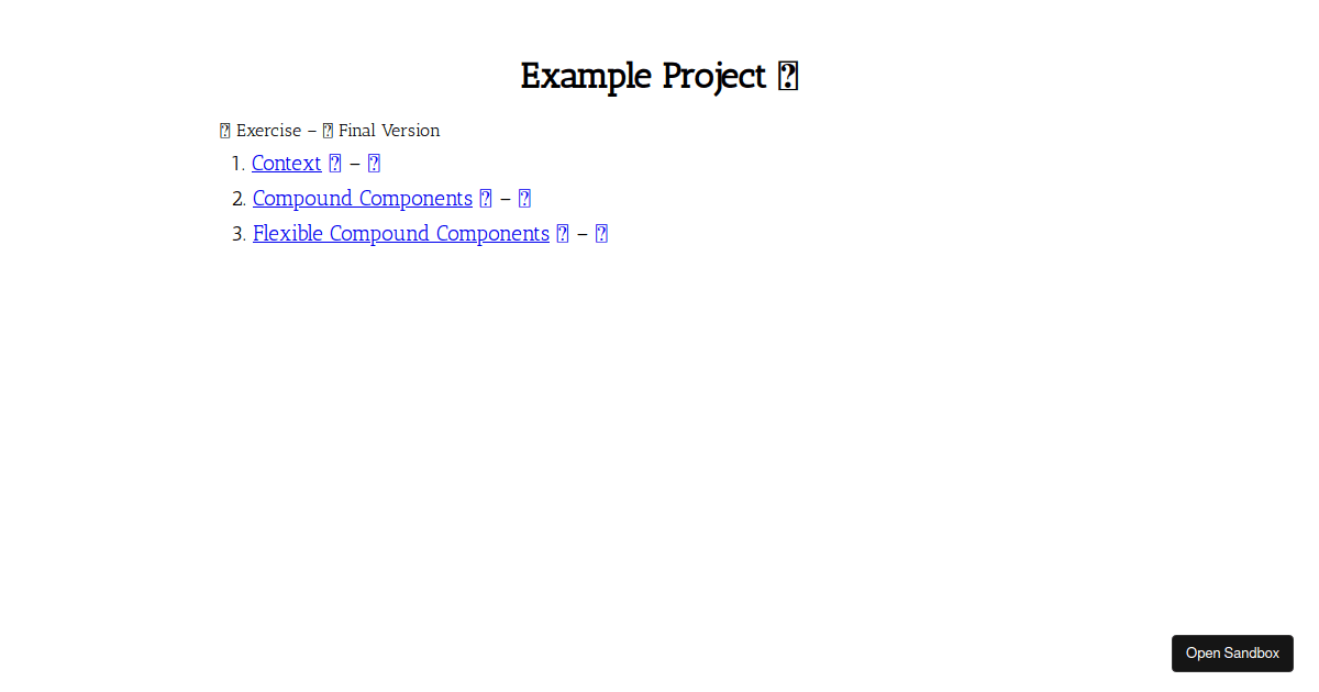 react-codesandbox - Codesandbox