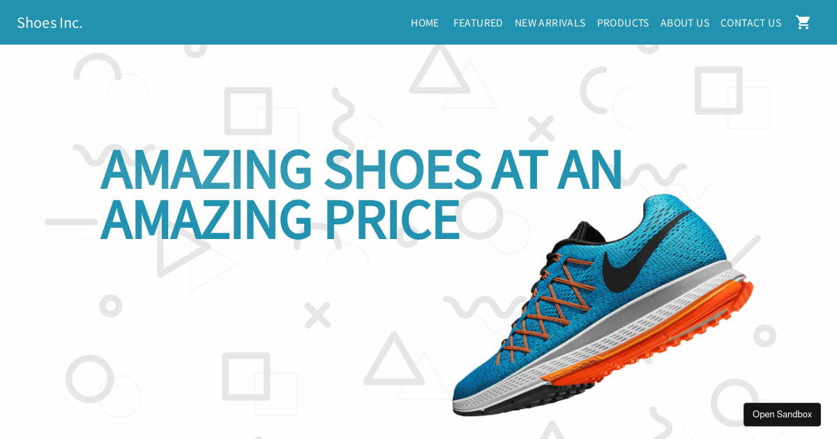 ahmedali8/react-shoe-store - Codesandbox