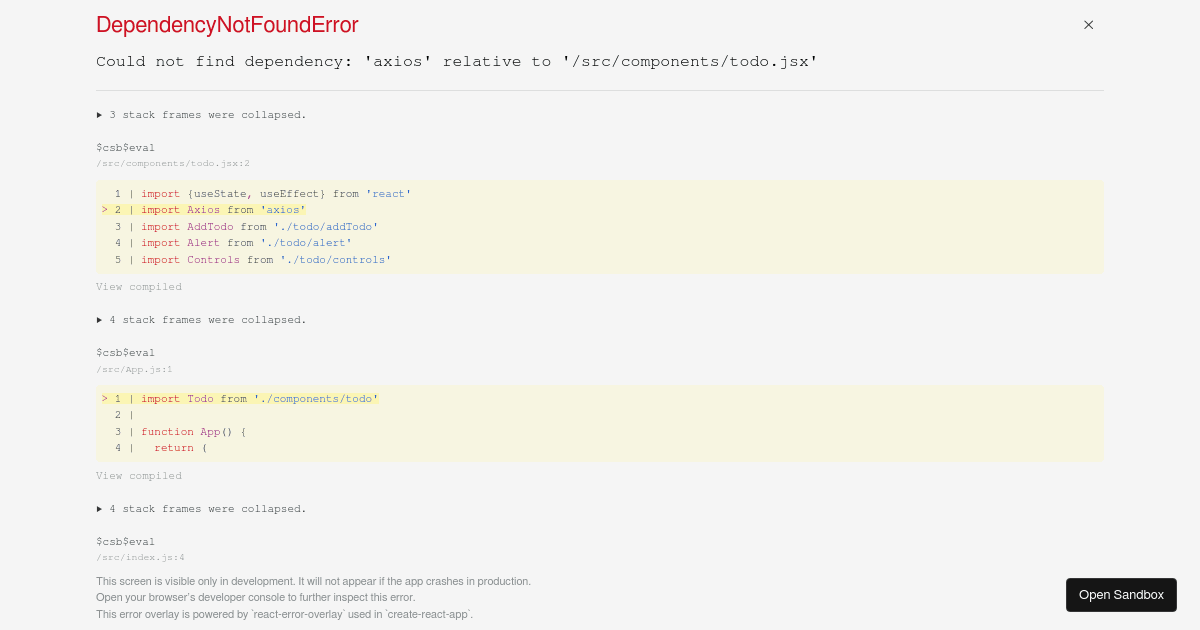 React Electron Quick Start Codesandbox 