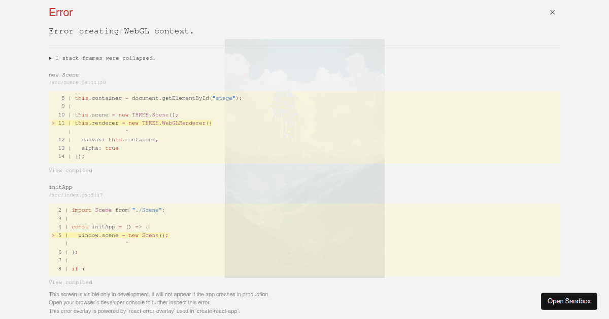 Step 01 - Bases - Codesandbox