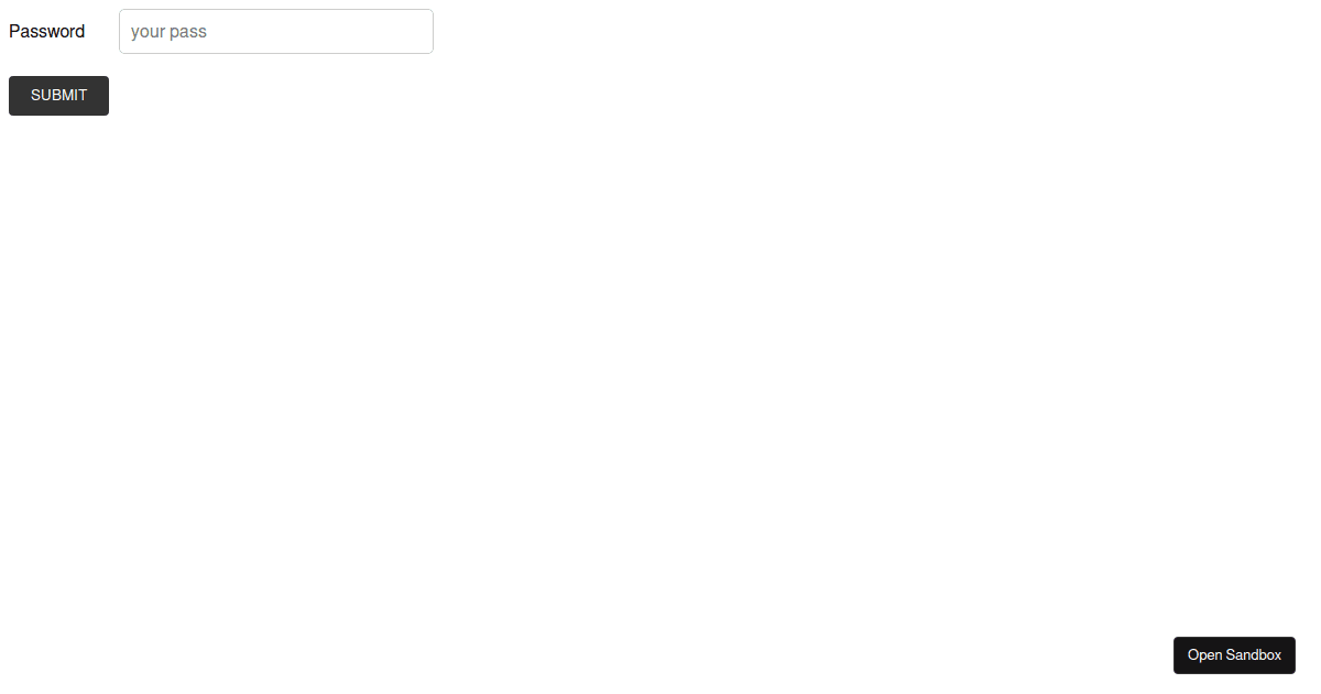 React Hook Form - Error - Codesandbox React Hook Form - Error - Codesandbox