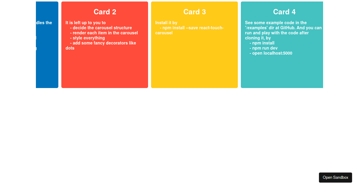 react-touch-carousel sandbox example (forked)ss - Codesandbox