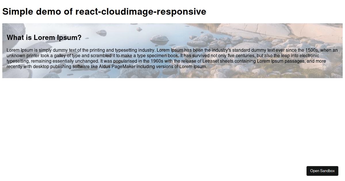 react-cloudimage-responsive background - Codesandbox react-cloudimage-responsive background - Codesandbox