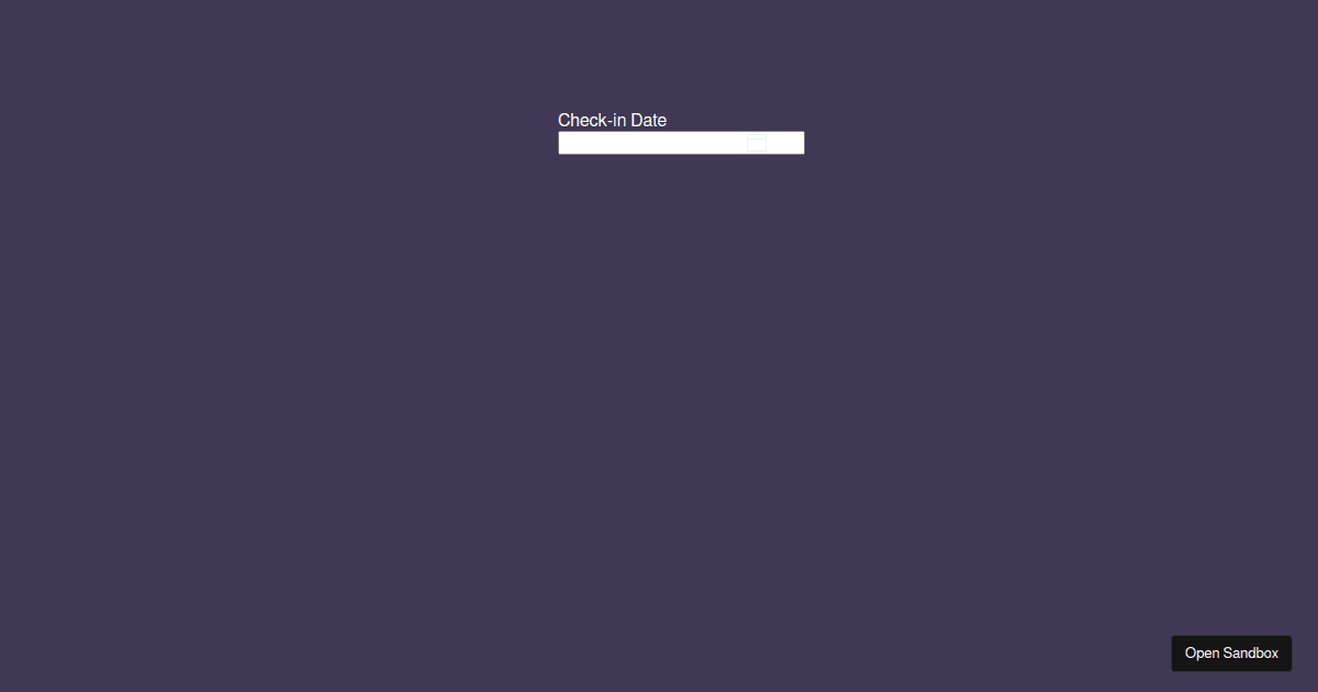 react-datez-demo (forked) - Codesandbox