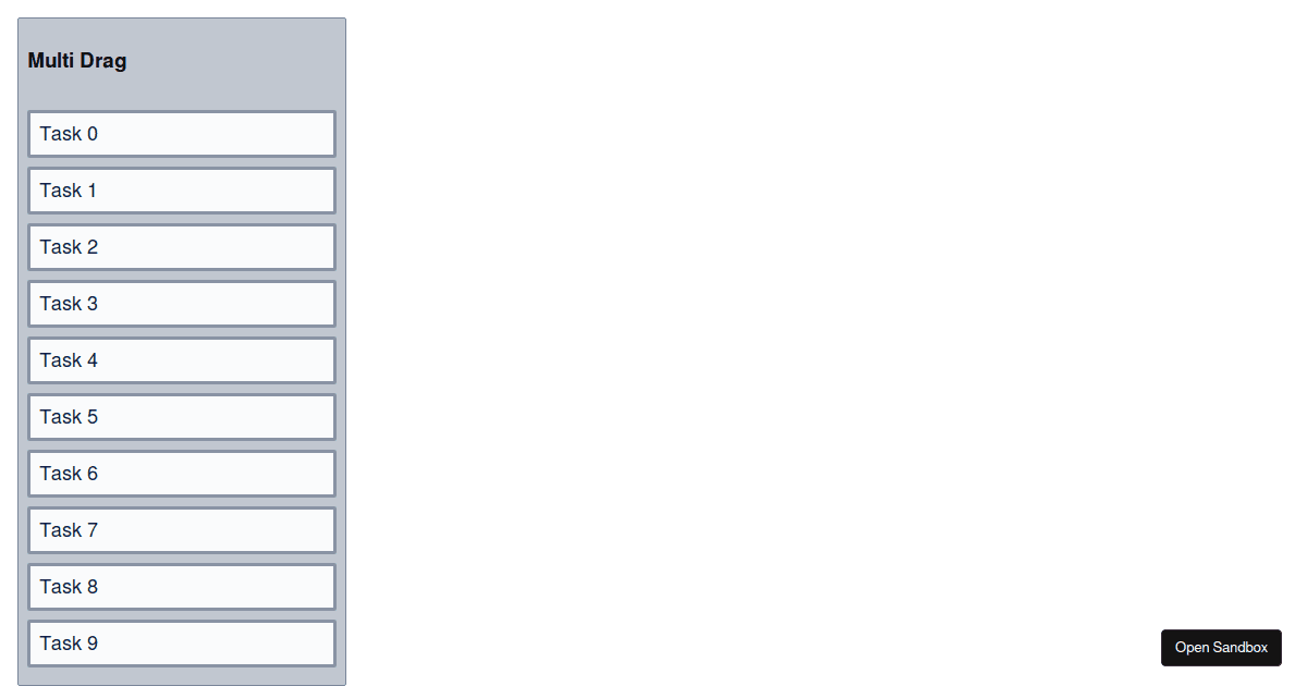 Yogesh-Multi-Drag-Drop - Codesandbox