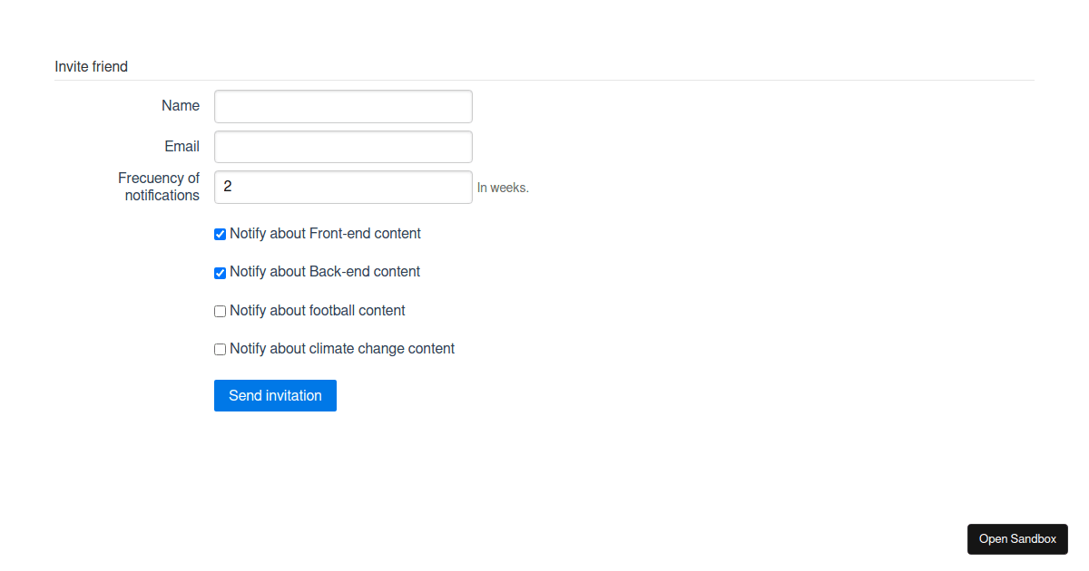 reset state composition example - Codesandbox