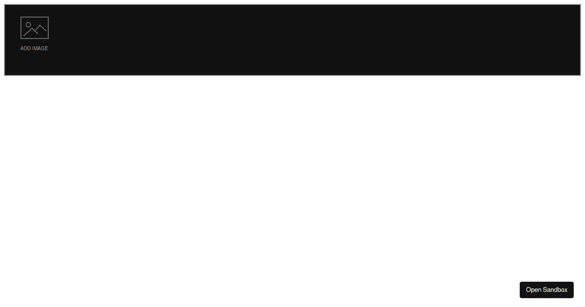 React Multiple Image Input Codesandbox