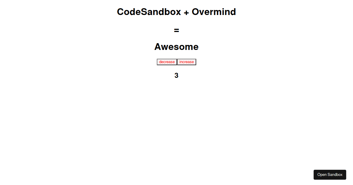 overmind-counter - Codesandbox