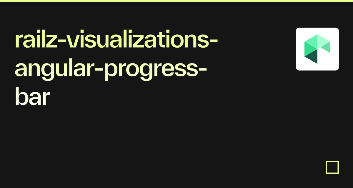 Railz Visualizations Angular Progress Bar Codesandbox