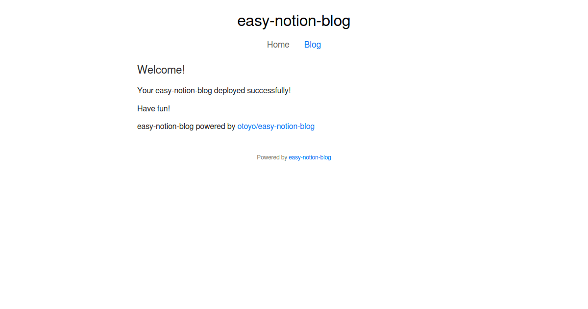 Demoeasy Notion Blog Codesandbox