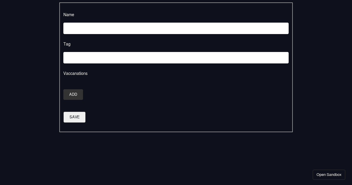 React Hook Form Usefieldarray Codesandbox